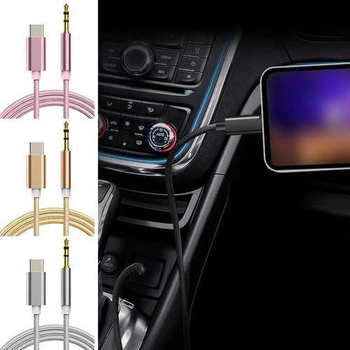 Audio Extension Cable 3.5mm Interfaces Auxiliary Power Cable Type-c to ...