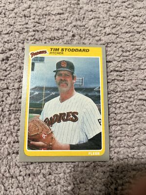 1985 Fleer Update U-111 Tim Stoddard San Diego Padres | eBay