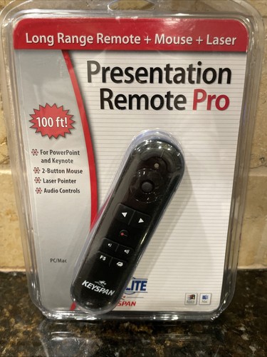 Tripp Lite Keyspan Pointer Presentation Remote Control Pro PR-PR03 For ...
