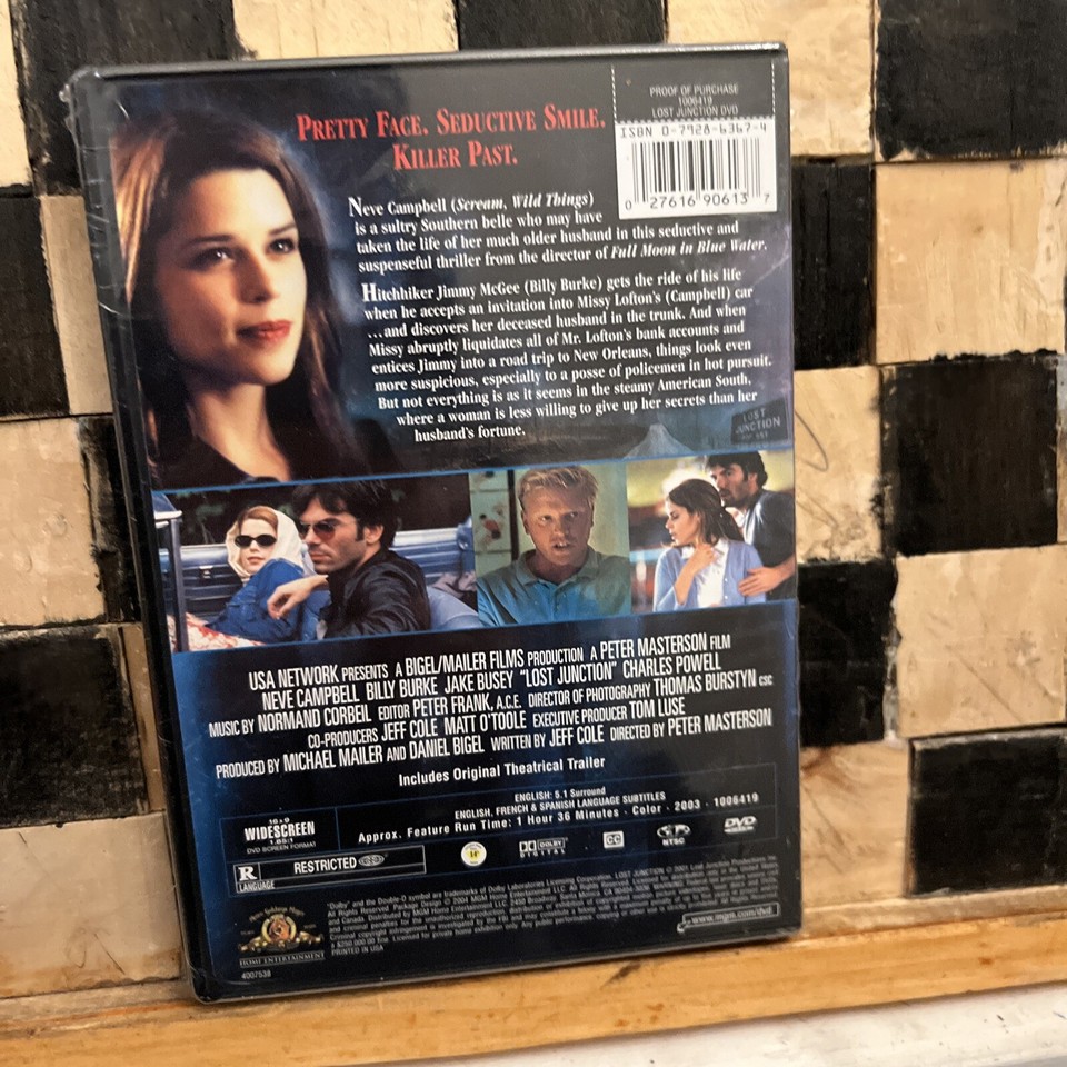 Lost Junction (DVD, 2004) Neve Cambell Billy Burke BRAND NEW 27616906137| eBay
