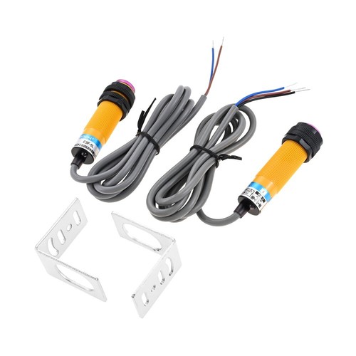 2PCS E3F-5DN1-5L Photoelectric Sensor Switch Proximity Switch NPN 5m | eBay