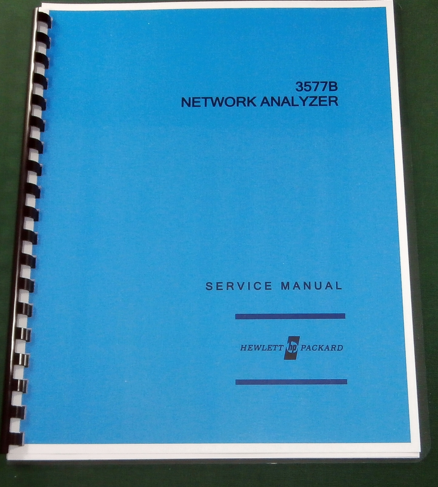HP 3577B Service Manual: w/11"X17" Foldouts & 3 Ring Binder | eBay