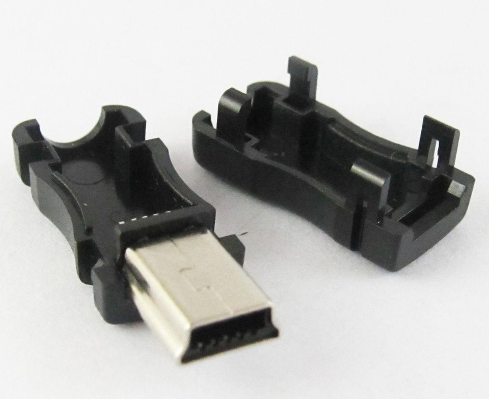 12pcs Mini USB Plug Male Socket Connector 10 Pin Plastic | eBay