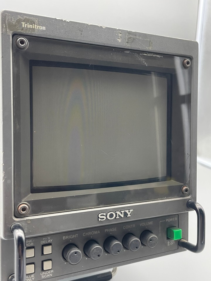 Sony Trinitron PVM-6041QM 5" CRT Color Monitor TESTED -VIDEO- | eBay