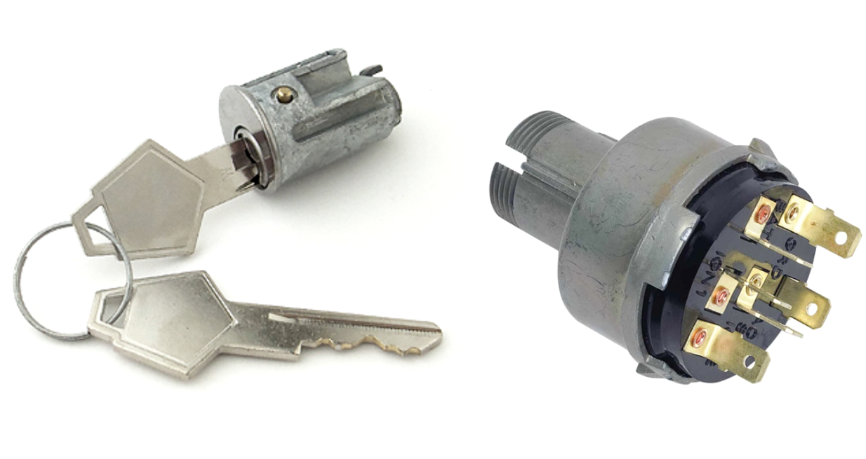 Ignition Switch Set For 1960-1968 Mopar Dodge Plymouth A & B Body W/O ...