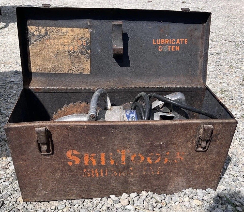 Antique “Super Duty” Skilsaw Circular Saw Model #825 With Original ...