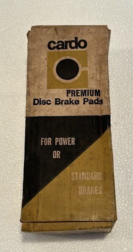 NORS CARDO Premium Disc Brake Pads Riveted CR-728A D52. NOS | eBay