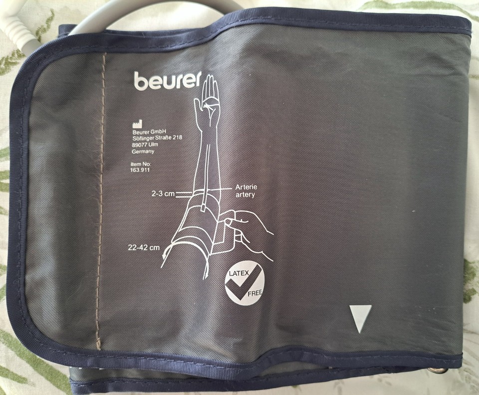 Beurer BM27 Upper Arm Blood Pressure Monitor. Digital Display. XL Cuff ...