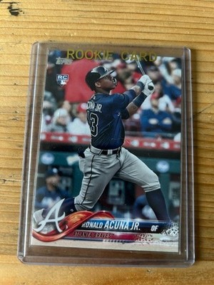 topps 2018 Ronald Acuna jr rookie card | eBay