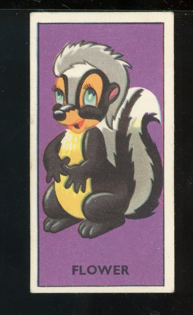 1957 Barratt & Co. Mickey's Sweet Cigarettes Disney Characters #12 ...
