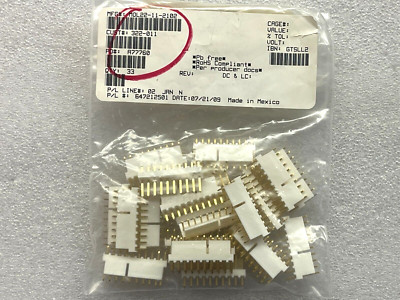(23 PIECE LOT) 22-11-2102, 0022112102, MOLEX, CONN HEADER VERT 10POS 2 ...
