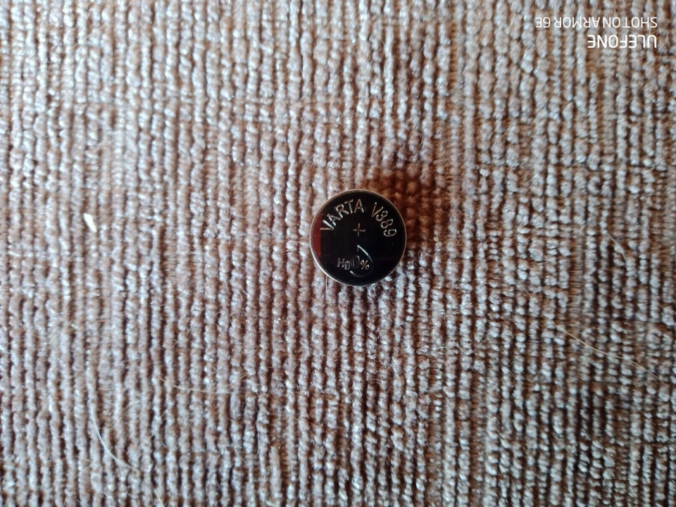 Varta Silver-Oxide Battery V389 1.55 V 85 mAh 5-Pack, Equivalent LR1130 ...