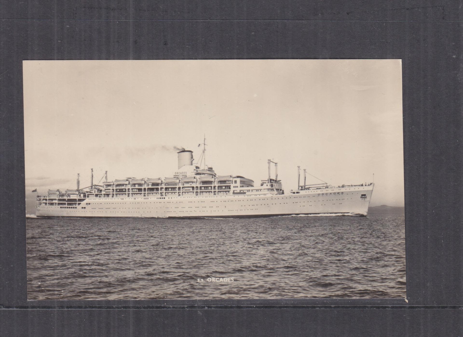 " SS ORCADES ", ORIENT LINE, c1945 ppc., unused. | eBay