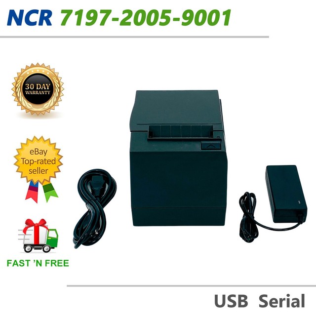 NCR RealPOS 7197-2005-9001 Thermal Printer USB Rs232 Port for sale ...