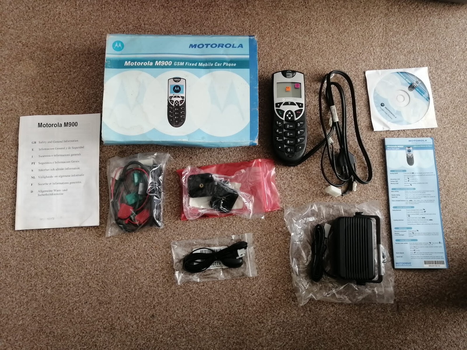 Motorola M900 Lorry Truck Car Mobile Phone Fln3225ab for sale online | eBay