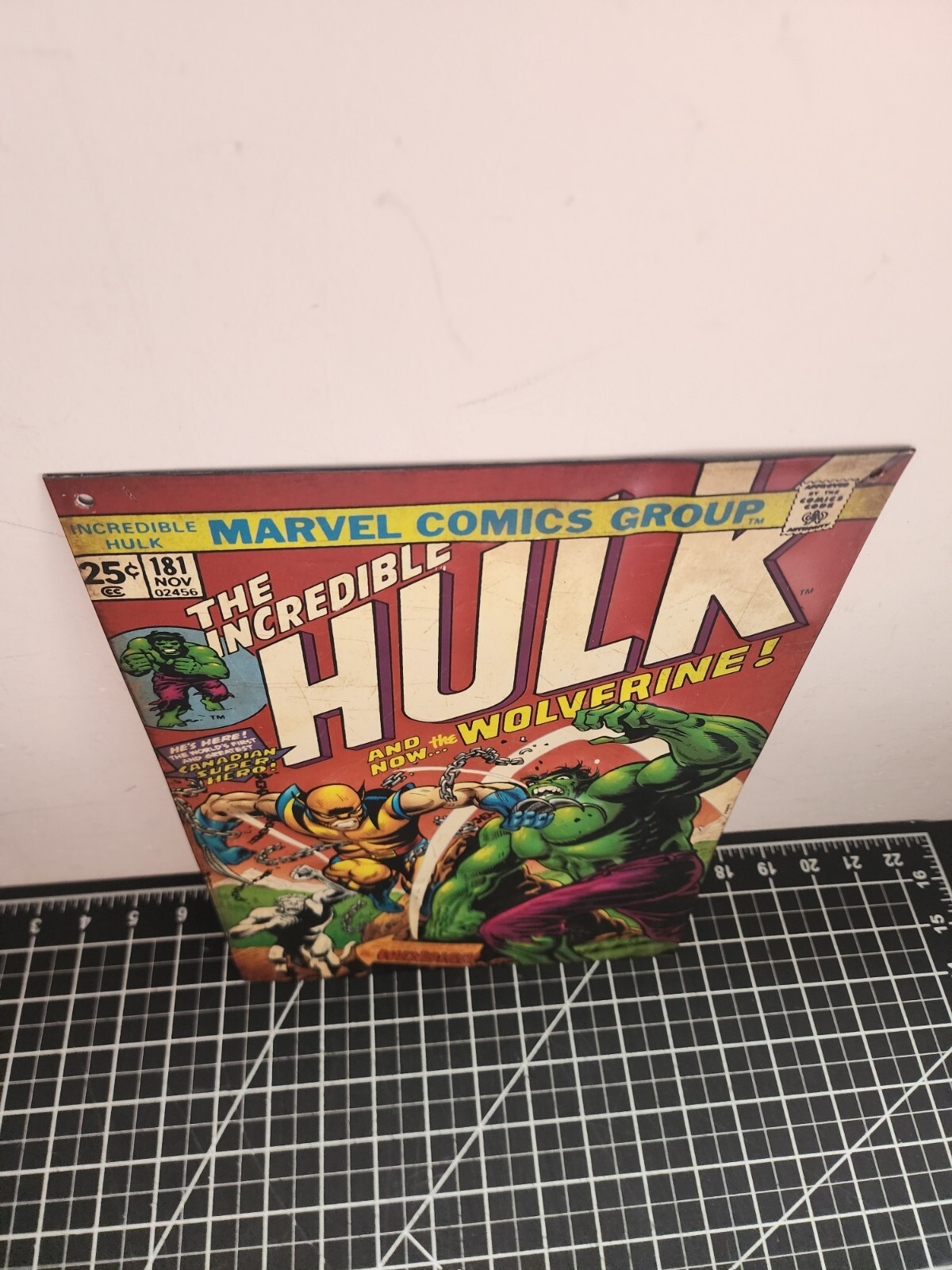 Comic Book Heroes Metal Poster Wall Decoration Marvel Tin Sign 13"x9 ...