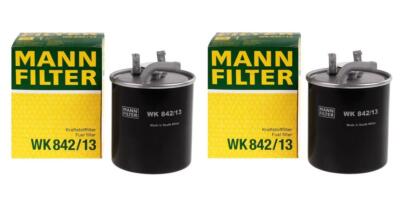Pair Set of 2 Fuel Filters Mann WK84213 For Dodge Sprinter 2500 3500 2. ...