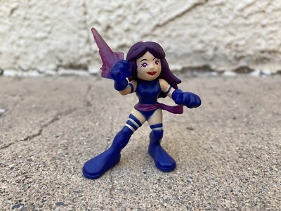 Marvel Super Hero Squad RARE PSYLOCKE w/ Purple Psychic Blade X-Men ...