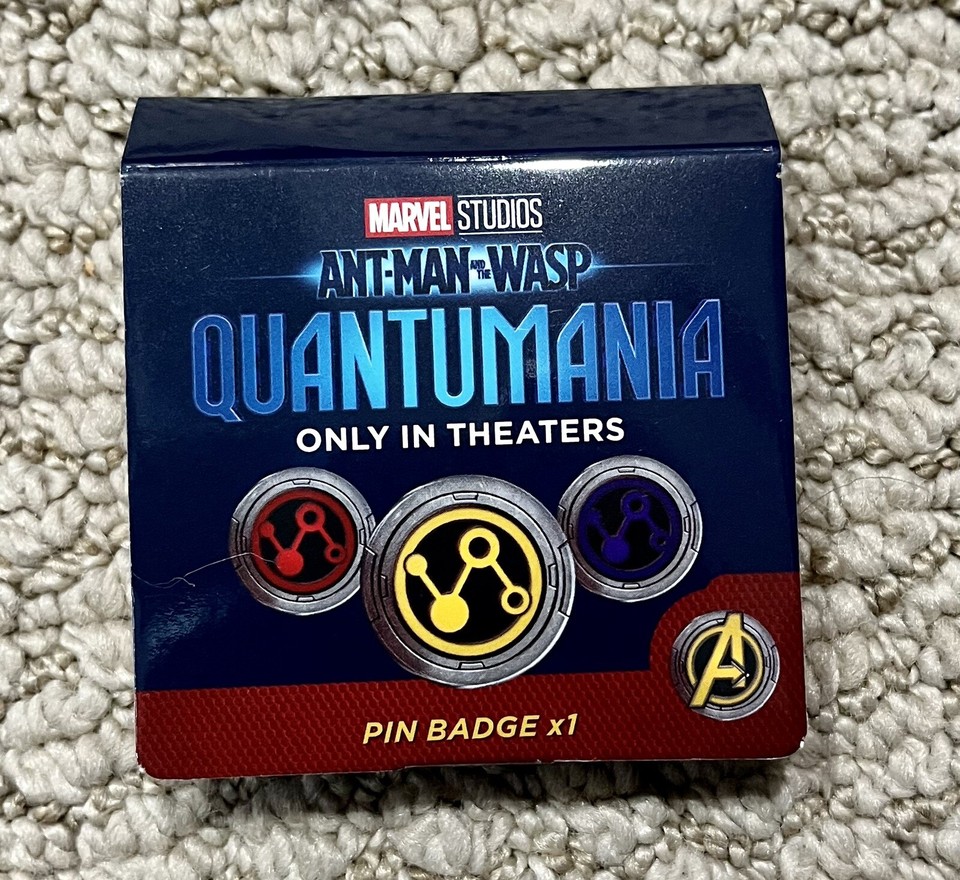 Disney Marvel Antman &The Wasp Quantumania Exclusive Pym Particle Pin ...