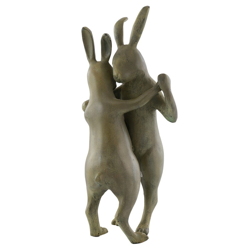 SPI Home 21096 First Dance Rabbit Garden Sculpture Statue Dancing | eBay