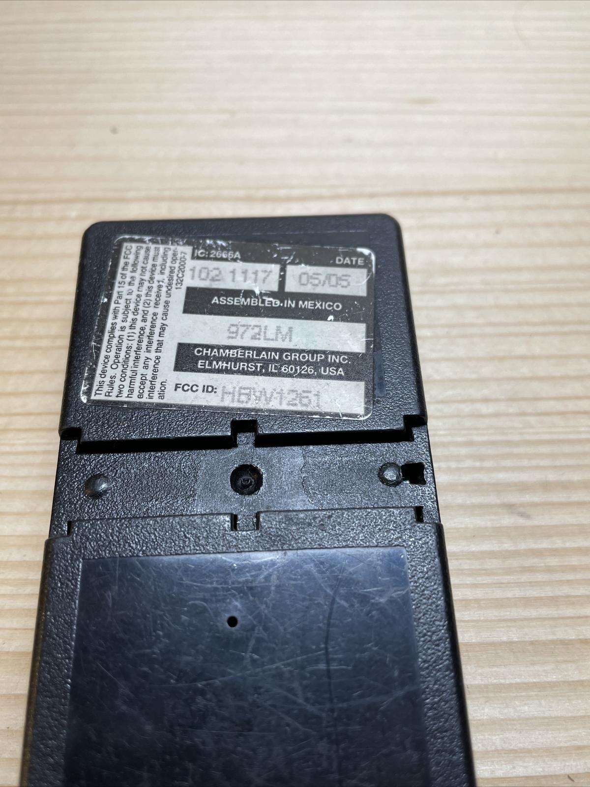 OEM LiftMaster 972LM Security+ 2button garage door remote control ...