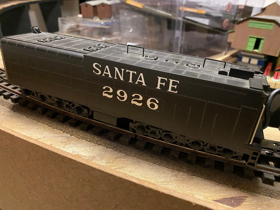 MTH RAIL KING SANTA FE 4-8-4 NORTHERN STEAM ENGINE 3-Rail O SCALE 30 ...