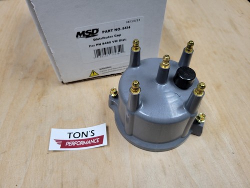 MSD Distributor Cap 8434; HCV Pro-Series Black for Chevy, Ford, Toyota ...