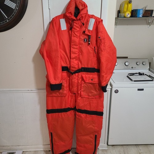 Mustang Survival MS2175 Type V PFD Anti-Exposure Coverall and Work Suit ...