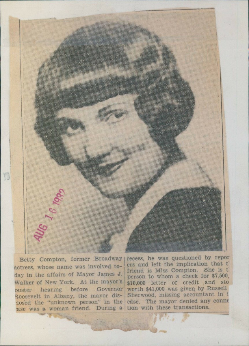 Betty Compton And Diamonds 1935 JACK O'DIAMONDS Over The Footlights
