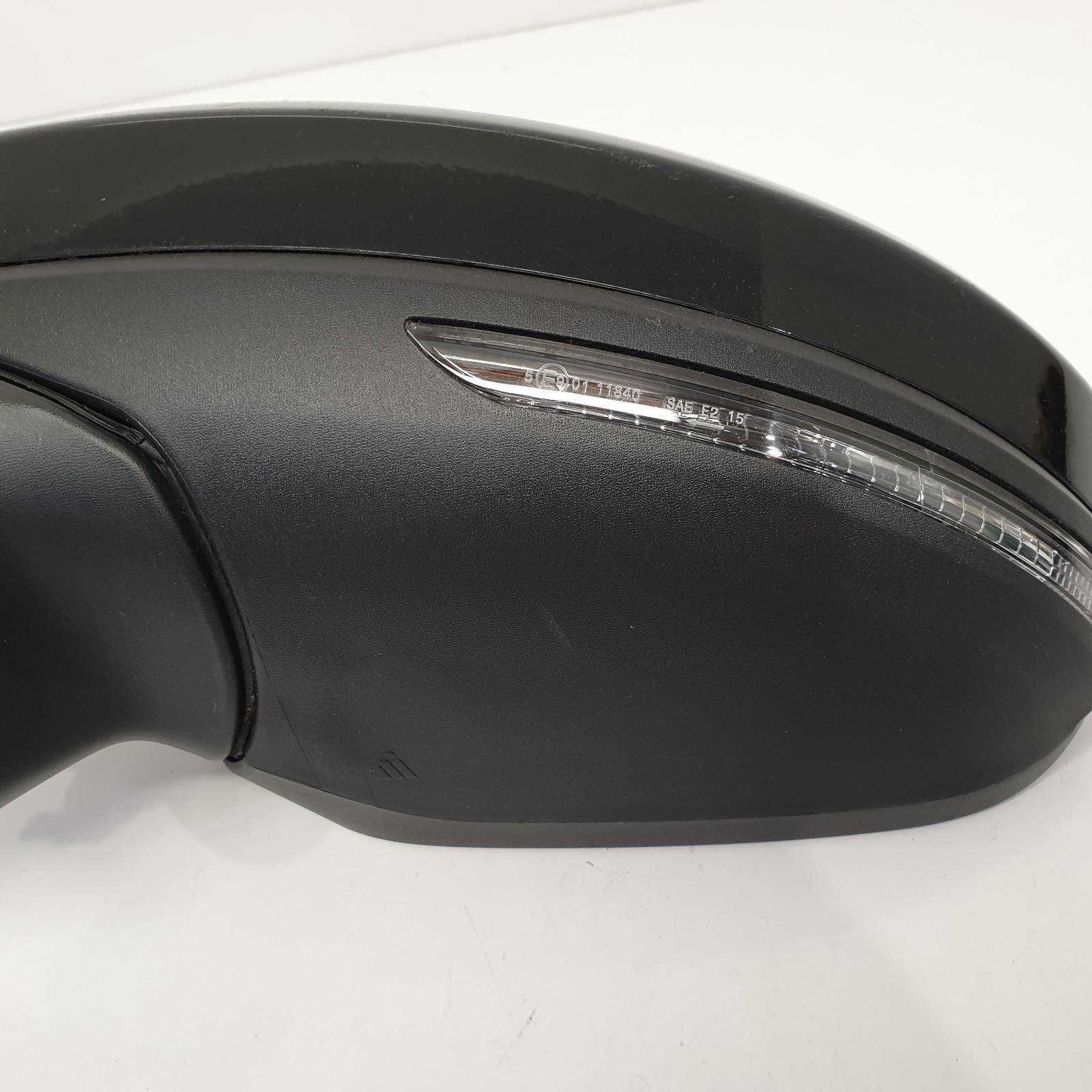 RENAULT CLIO MK5 2019-2024 LEFT ELECTRIC HEATED MIRROR BLACK TEGNE ...