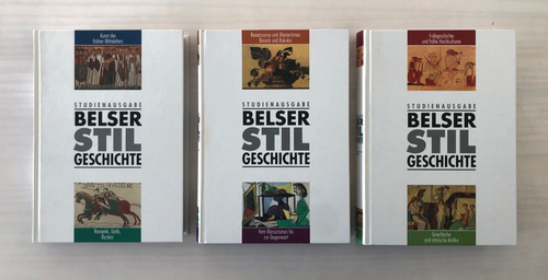 Christoph Wetzel: Belser Stilgeschichte :Studienausgabe in 3 Bänden ...