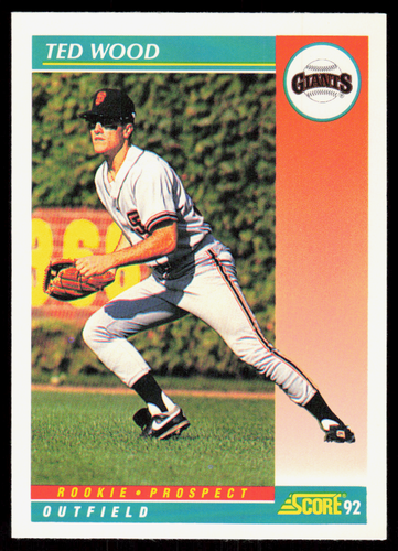 1992 Score 768b Ted Wood San Francisco Giants | eBay