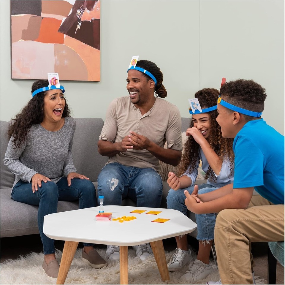 B4E Hedbanz Family Guessing Game Quick Question Family Game for Kids ...