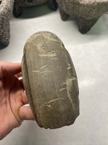 MLC s6221 Banded Slate Stone Half Grooved Adz Axe Wayne Co Illinois ...