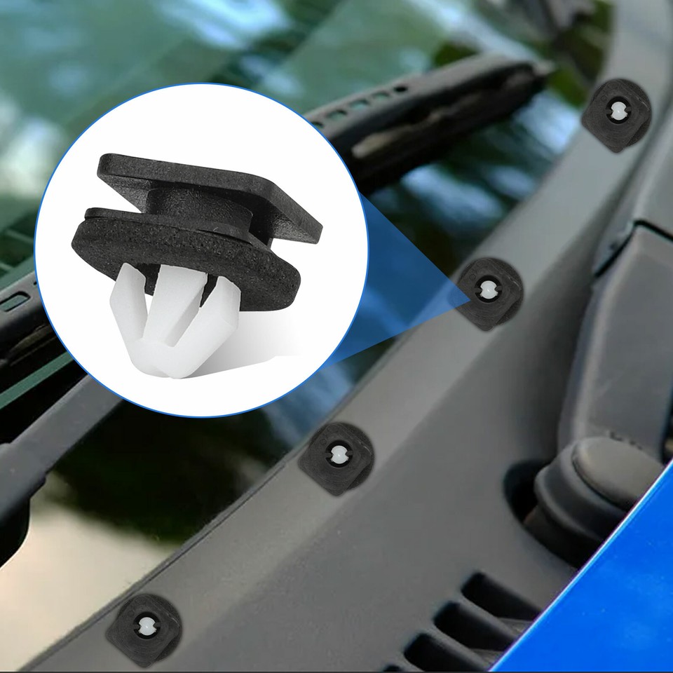 50x A-Pillar Trim Front Windshield Molding Clips Kit for Ford Explorer ...