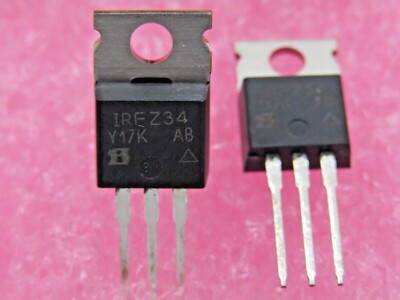 ( 5 PCS ) IR IRFZ34 Fast Switching Power MOSFET Transistor HEXFET 29A ...