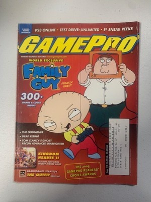 Gamepro Magazine 212 Family Guy | eBay