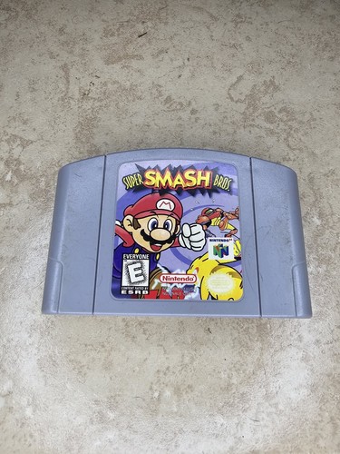 Super Smash Bros. Video Game (Nintendo 64 N64 1996) Tested Authentic ...