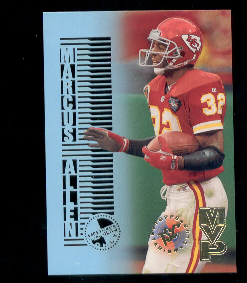 1995 Stadium Club MARCUS ALLEN Kansas City Chiefs MVP MEMBERS ONLY Card ...