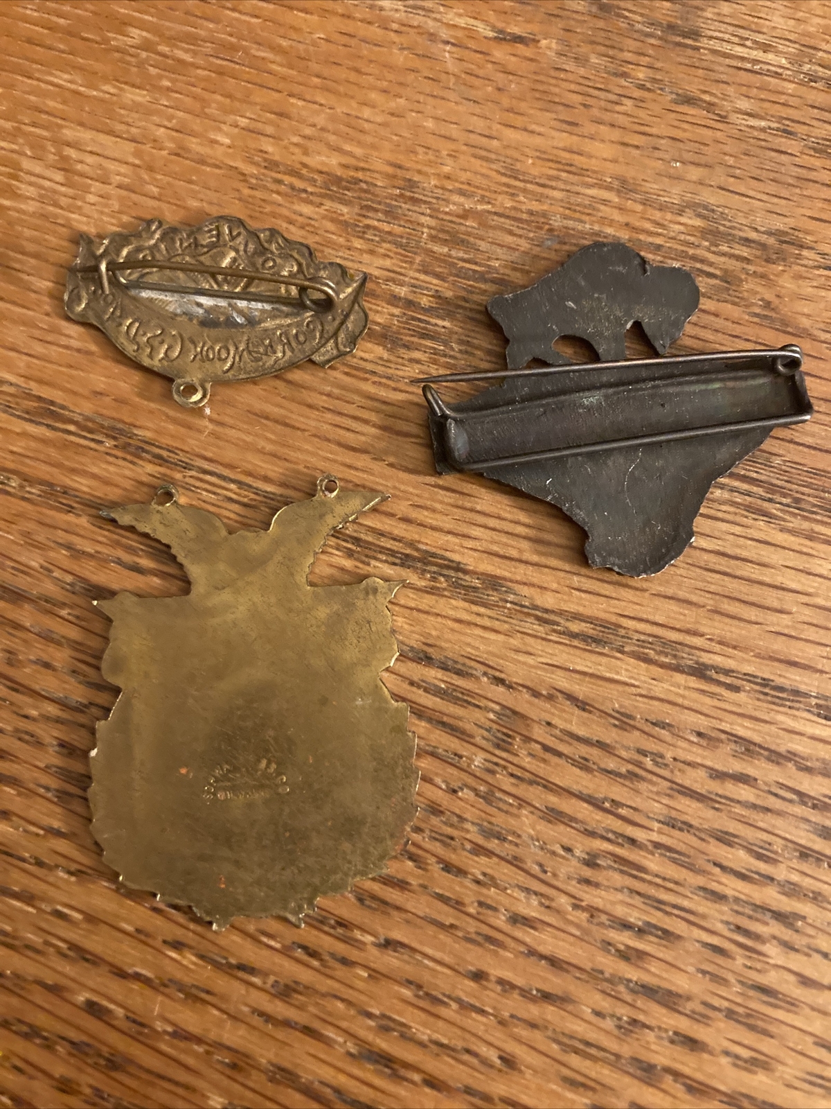 Improved Order of Red Men Redmen IORM TOTE Lot 3 Ribbon Emblems 1898 ...