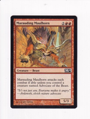 MTG MAGIC THE GATHERING 2013 MARAUDING MAULHORN | eBay