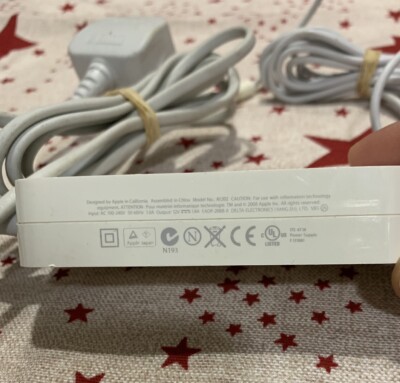 Genuine Apple 12v 1.8a AC Charger + Cable for AirPort Extreme a1202 | eBay