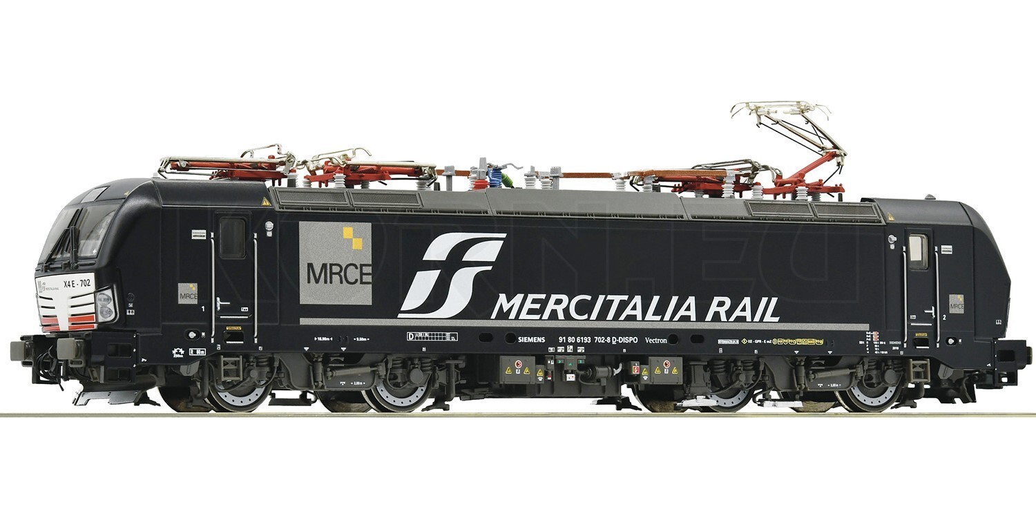 Roco 60975 193 702-8 Mercitalia Rail / Mrce Livery Black Logo White 4 ...