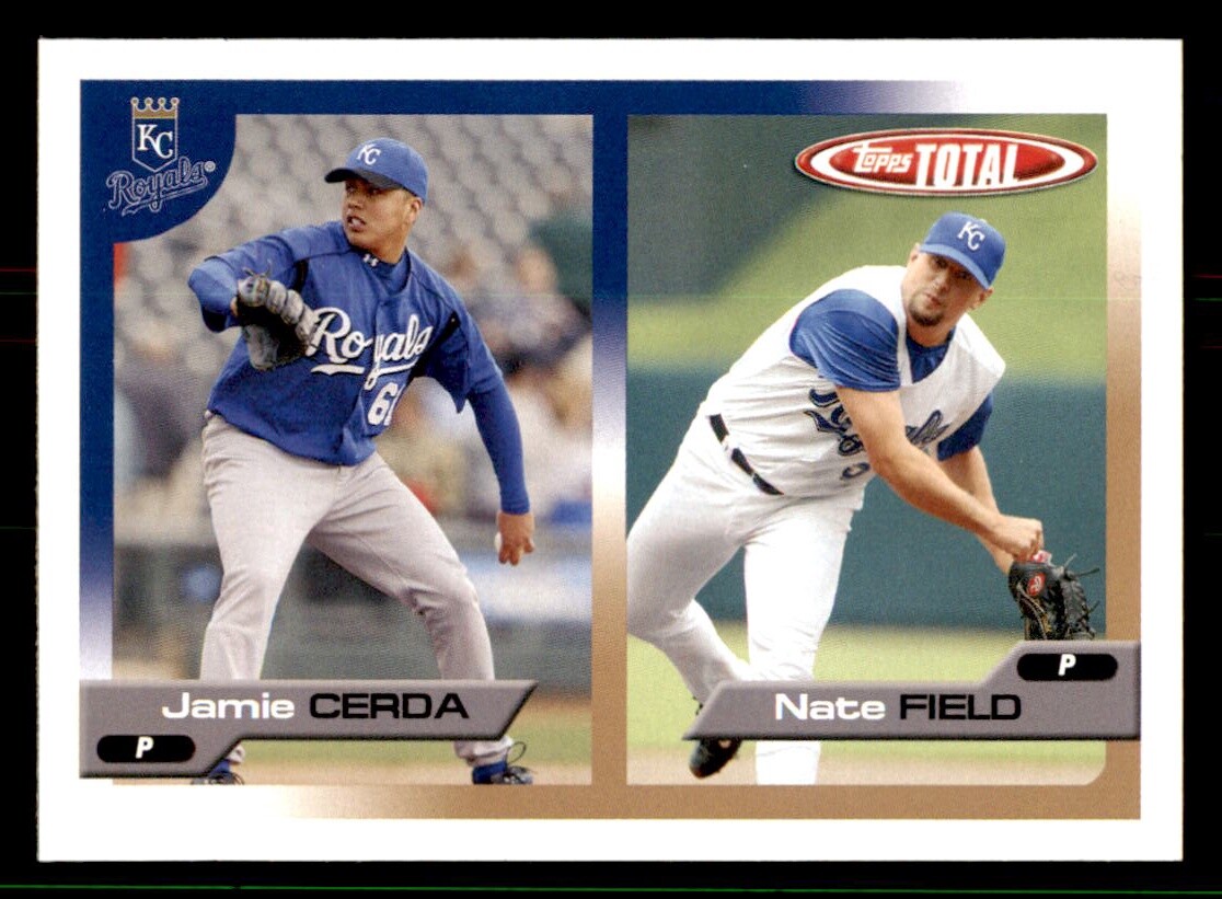 2005 Topps Total #586 Jaime Cerda / Nate Field Kansas City Royals | eBay