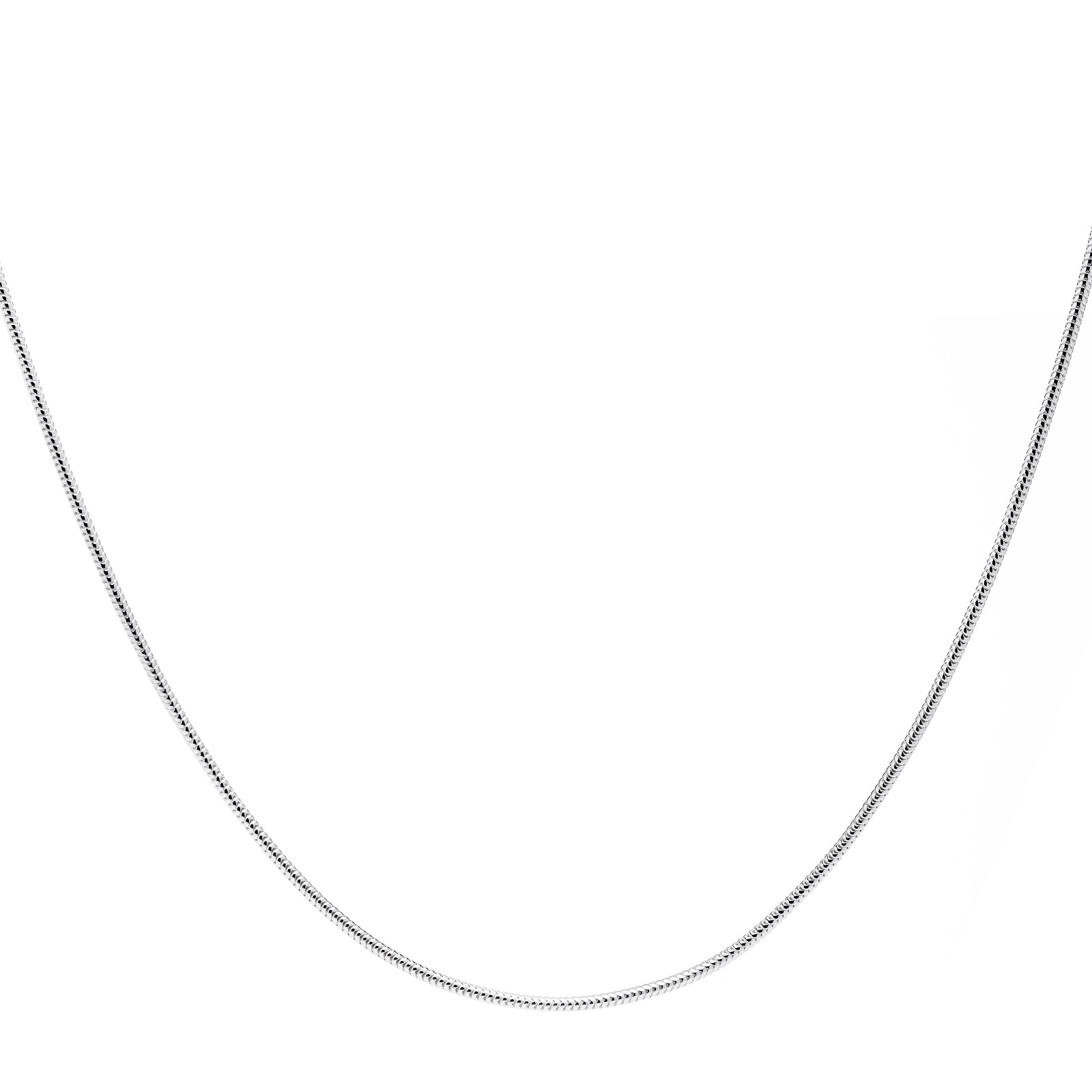 925 Sterling Silver Snake Necklace Chain Genuine 1.2mm thick – Various ...