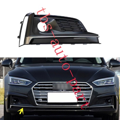 Right Side Front Bumper Fog Light Grill For Audi A5 S Line S5 2018-19 ...