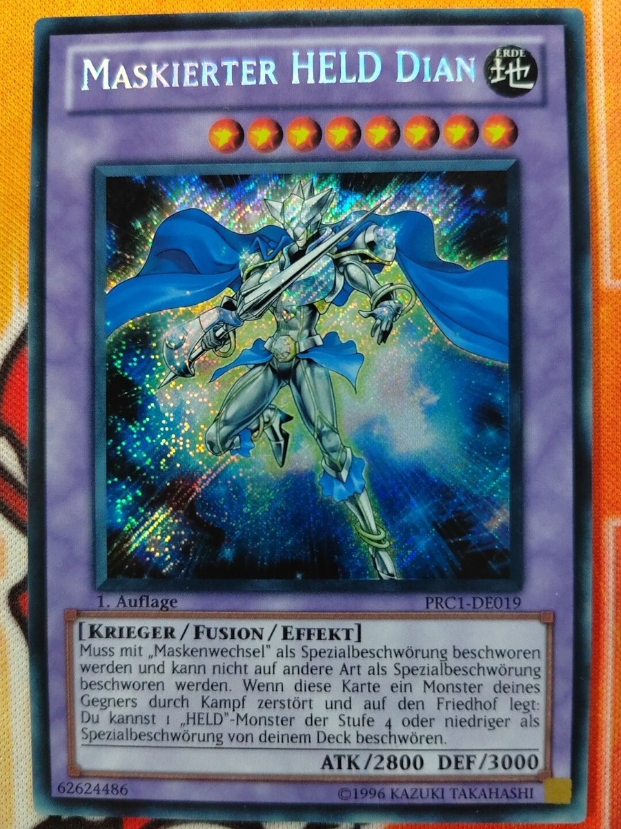 Maskierter Dunkler Krieger Yugioh Dunkler Paladin (V.1) SBCB DE021