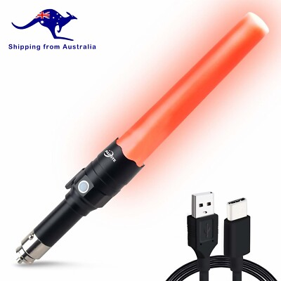 AULITE Rechargeable Safety Wand Flashlight for Traffic,Car,Emergency | eBay Australia