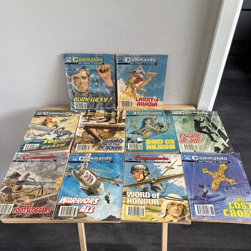 10 x Commando Comic Books Job Lot / Bundle 1990's 90's Vintage Mixed | eBay UK