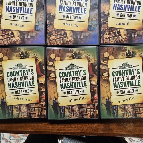 COUNTRY'S FAMILY REUNION NASHVILLE DVD: Day 1-3 Volumes 1-9 + Tribute ...